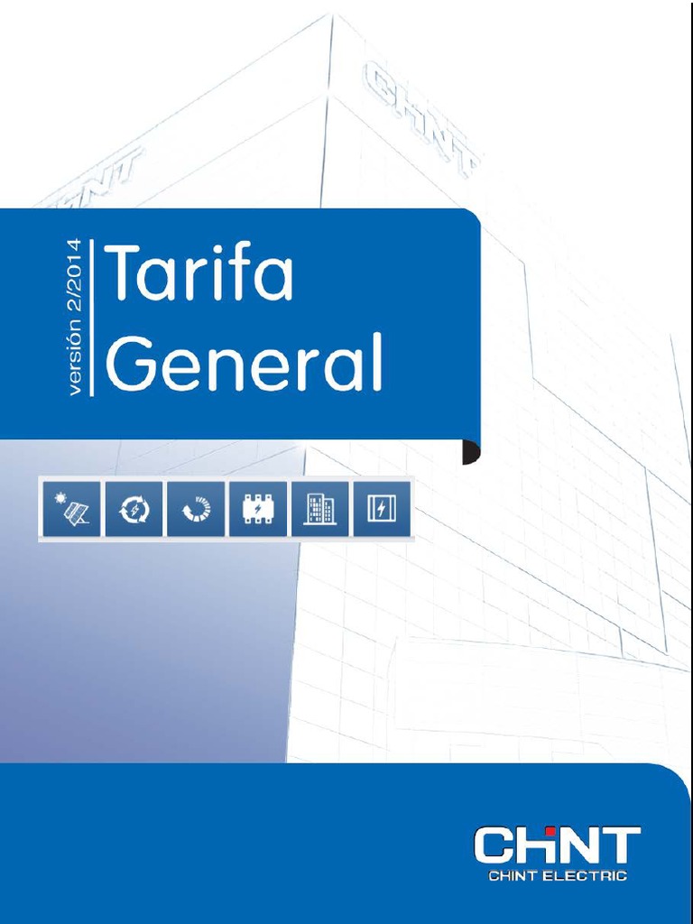 Chint-Catalogo 2014 PDF | PDF | Equipo eléctrico | Ingenieria Eléctrica