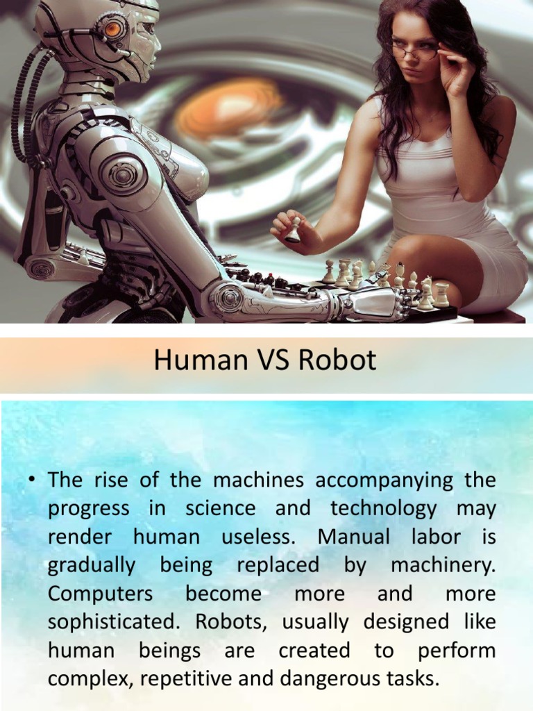 Human Vs Robot | PDF | Artificial Intelligence | Intelligence (AI ...