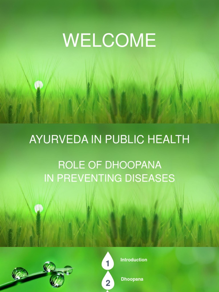 Role of Dhoopana in Preventing Diseases | PDF | Antimicrobial ...