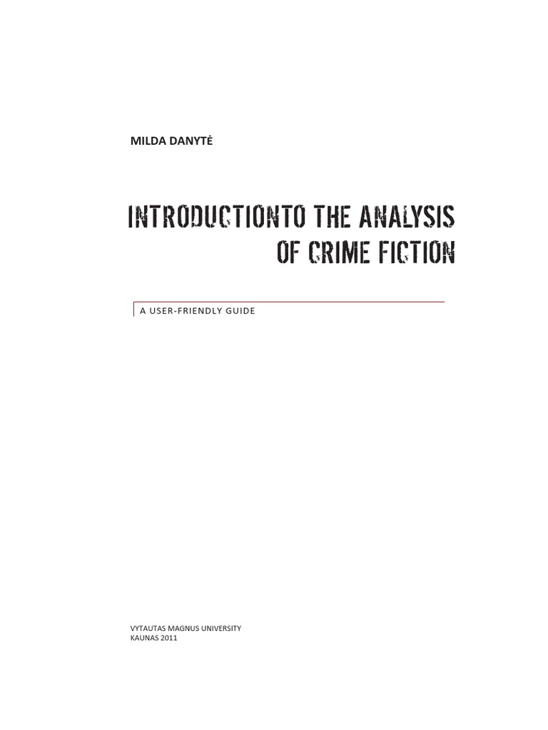 Introduction of Crime Sence | PDF | Crime & Violence | Crime Thriller
