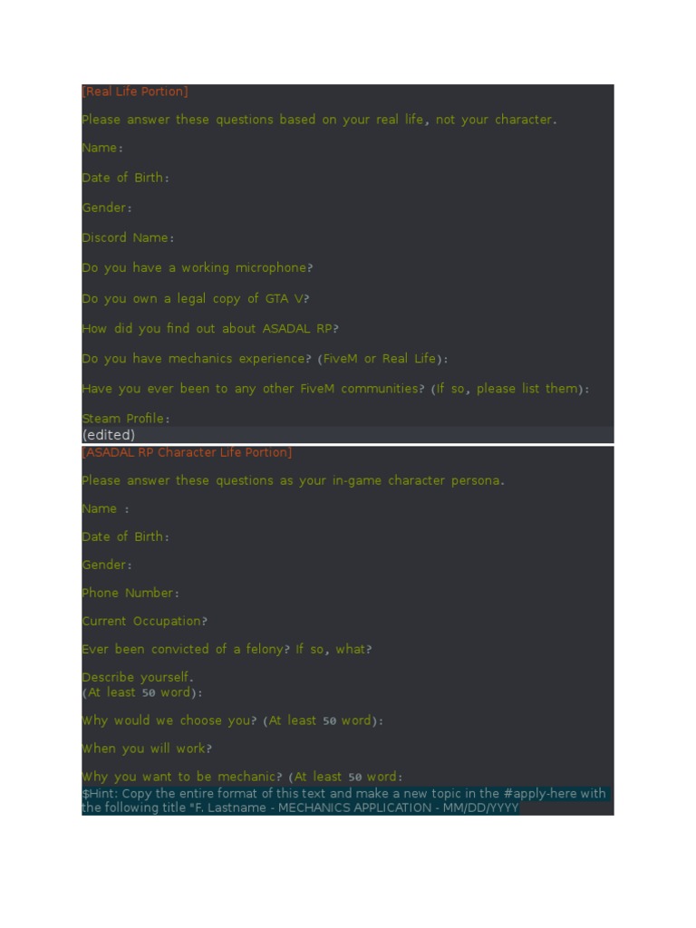 Real Life Portion | PDF