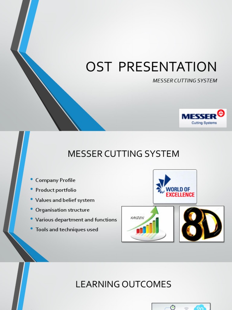 Messer Cutting System Ost | PDF