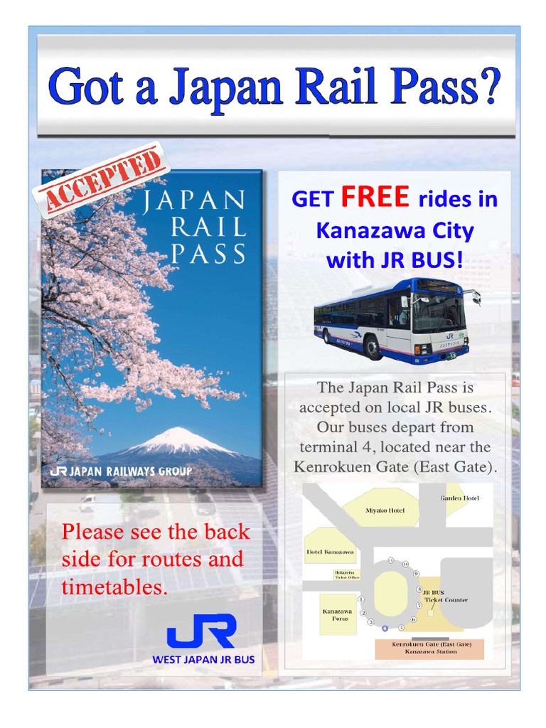Route - Map JR Bus Kanazawa | PDF