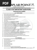Picture-Based Questions, History, Grade-10 | PDF