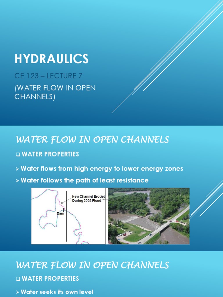 7. Water Flow in Open Channels | Fluid Dynamics | Water | Free 30-day ...