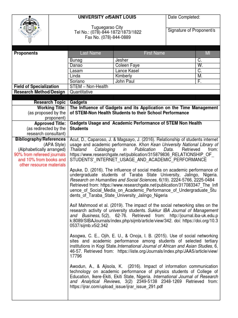 Time Management Research Capsule | PDF | Educational Technology ...