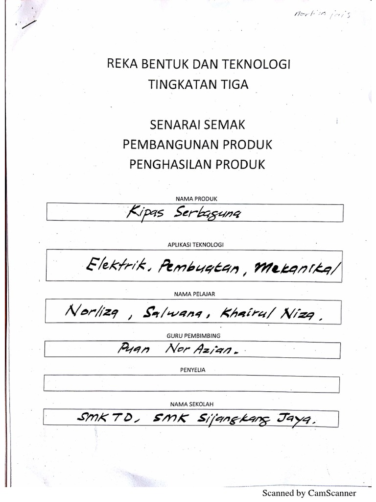 Ting 3 - Rbt-Penghasilan Produk PDF | PDF