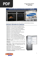 Codigos de Falla Mabe | PDF