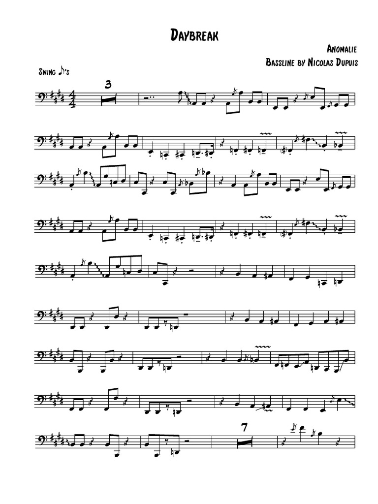 Daybreak by Anomalie | PDF