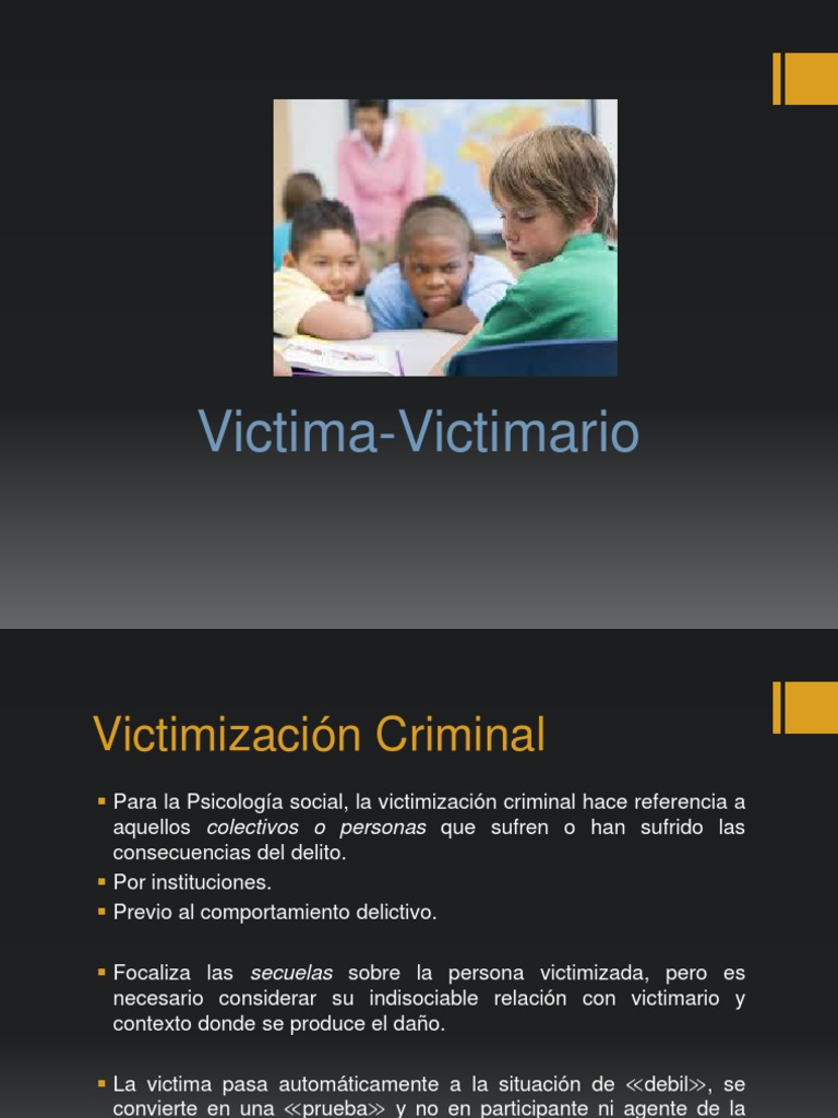 Victima - Victimario | PDF | Violencia | Sicología