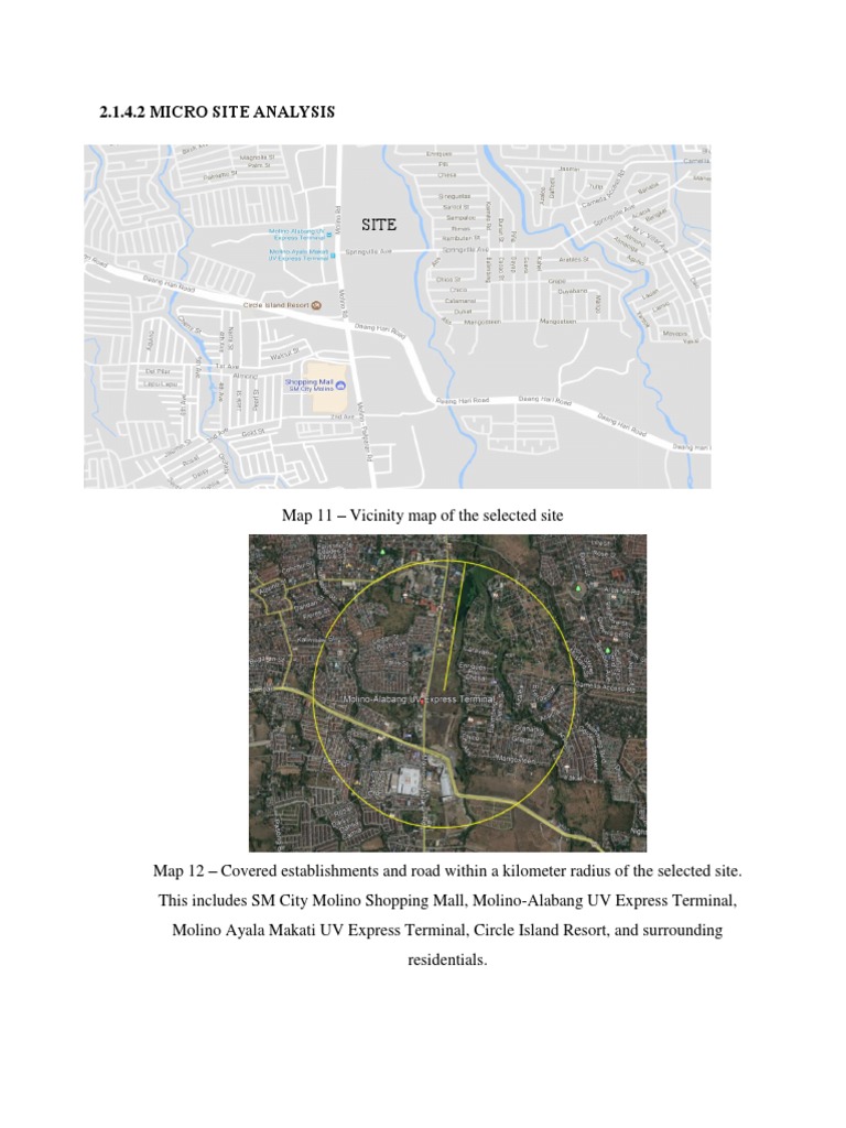 Micro Site Analysis | PDF | Road | Nature
