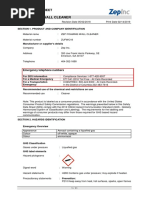 Bitumen Safety Data Sheet | PDF | Dangerous Goods | Toxicity
