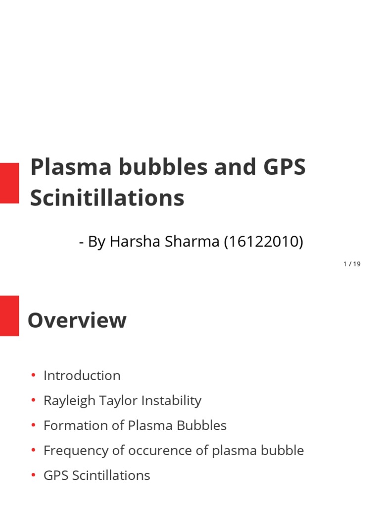 Plasma Bubbles | PDF | Ionosphere | Plasma (Physics)