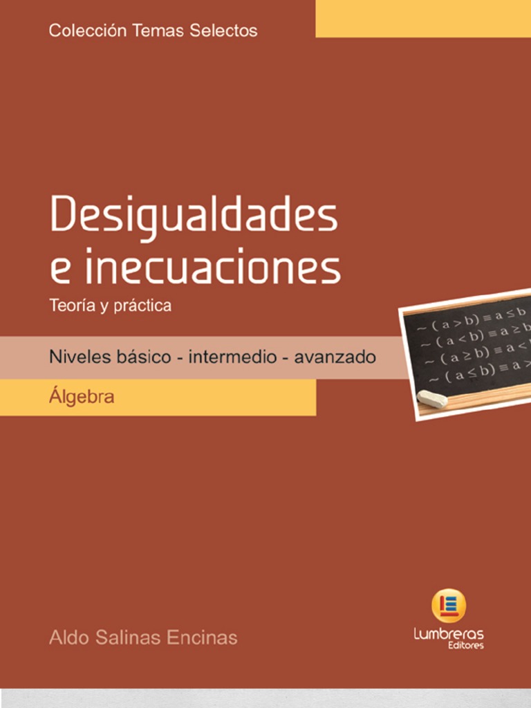 Desigualdades e Inecuaciones PDF | PDF