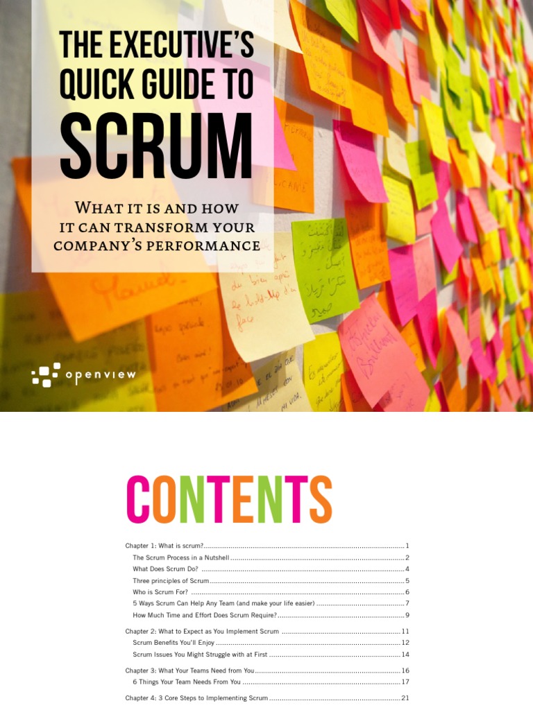 Exec Guide To Scrum PDF | PDF | Scrum (Software Development) | Agile ...