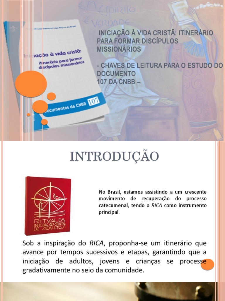 Chaves de Leitura para o Documento 107 | PDF | Liturgia | Igreja católica