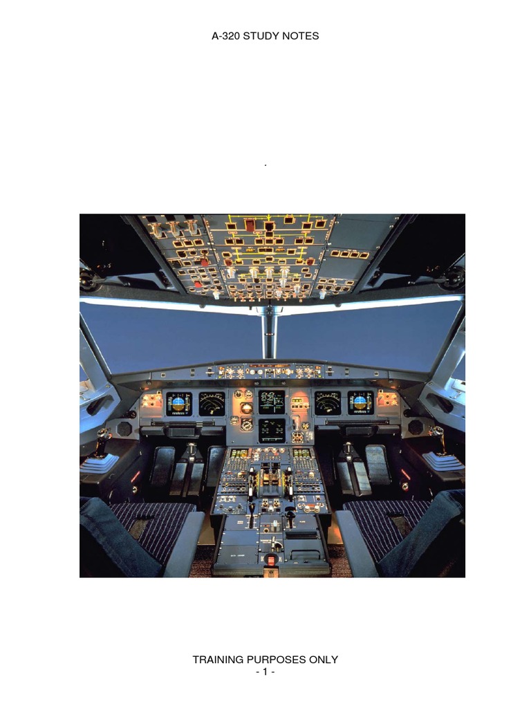 A320 Systems Study Notes for Pilots | PDF | Landing Gear | Valve
