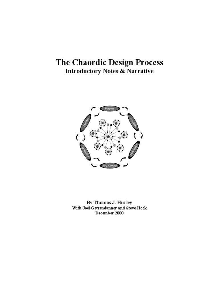 Chaordic Design Process Notes and Narrative - Free | PDF | Governance ...