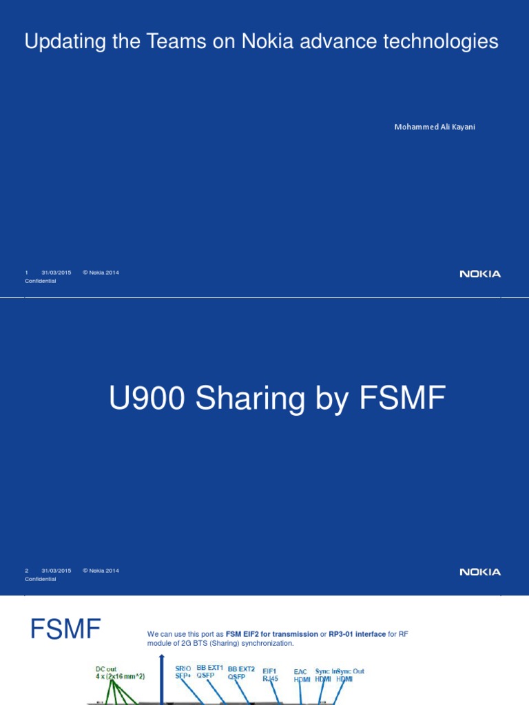 Training (Nokia Advance Technologies) | PDF | Ethernet ...