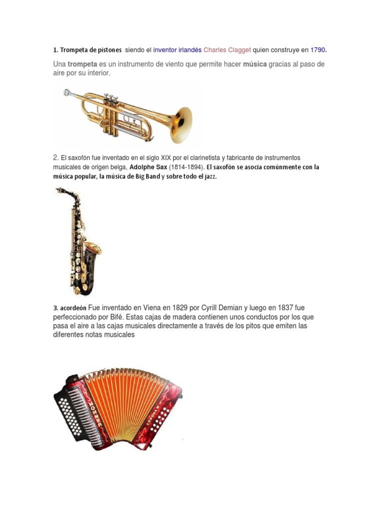 Historia de Instrumentos Musicales | PDF | Viola | Instrumentos musicales