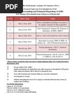Cfap Exam Schedule Winter 2025 Pdf