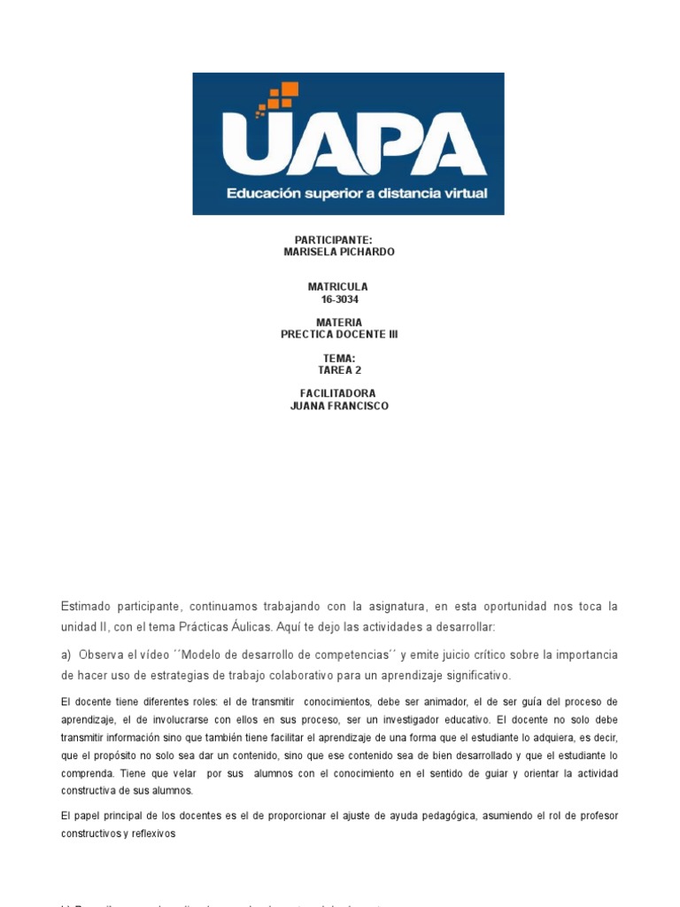 Trabajo Final Practica II | PDF | Aprendizaje | Modificación de comportamiento