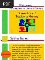 Understanding Traditional Literary Genres | PDF | Genre | Narrative