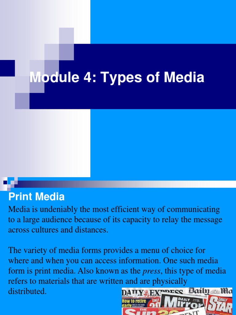 Media and Information Literacy (MIL) - Module 4 PDF | PDF ...