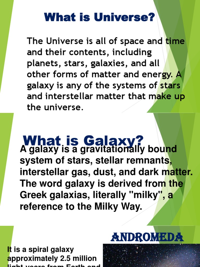 What Is Universe? | PDF | Galaxy | Milky Way
