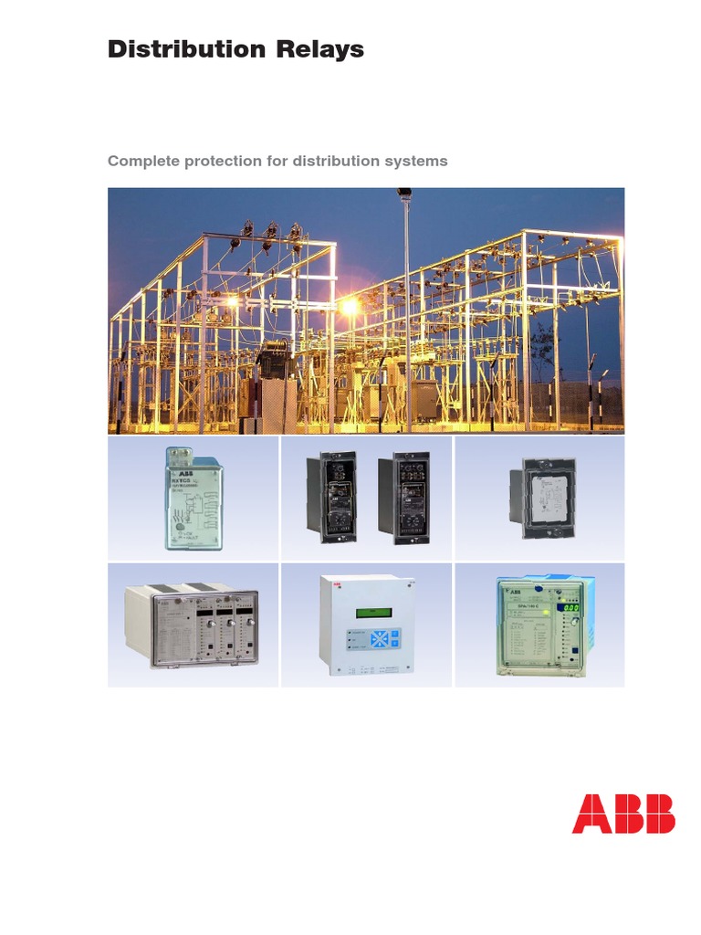 Distribution Relays Brochure - FULL | PDF | Relay | Amplifier