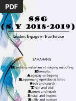 SELG and SSLG CBL Declaration of Adoption and Ratification | PDF | Governance | Constitution