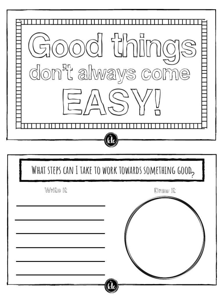 Growth Mindset Printable Book Updated | PDF