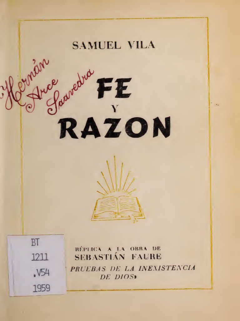 Réplica a Sebastián Faure sobre Dios | PDF | Existencia | Filosofía