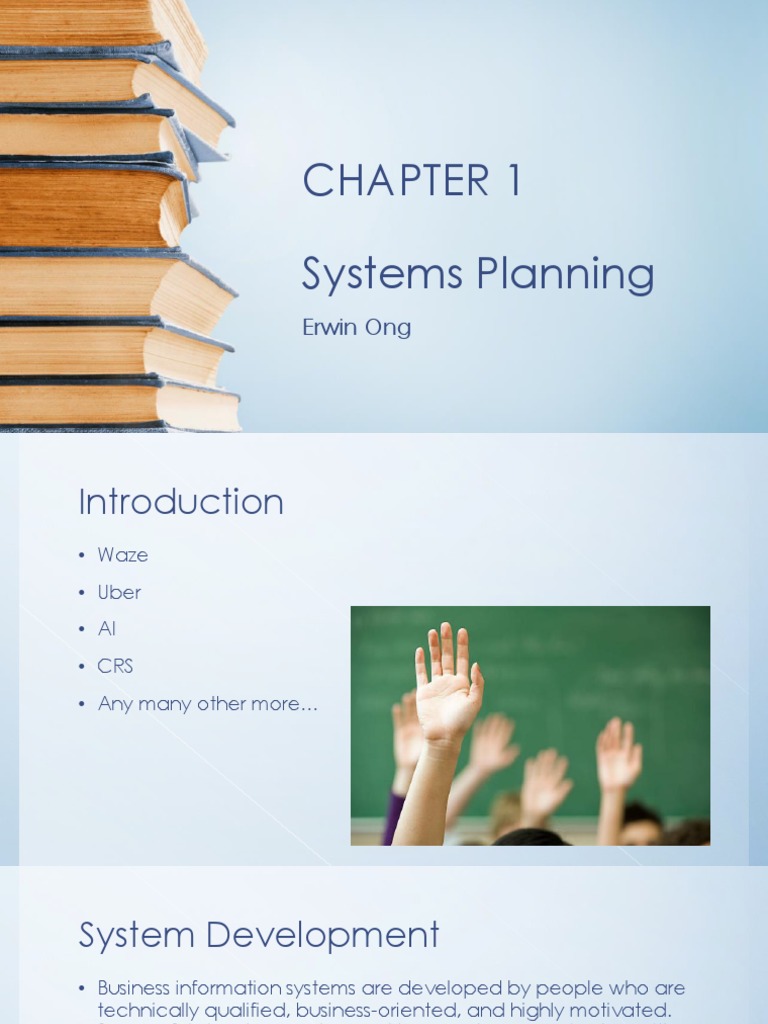 PHASE 1 - Chapter 1 Systems Planning | PDF | Information System ...