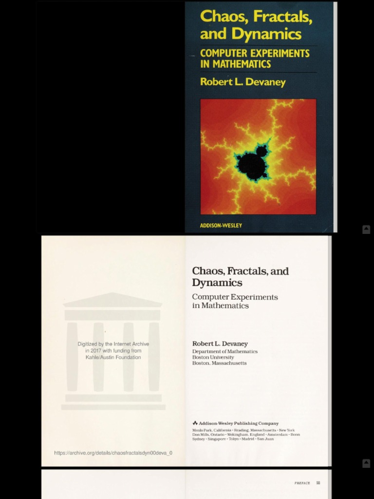 Devaney - Chaos, Fractals and Dynamics | PDF Devaney - Chaos, Fractals and Dynamics | PDF