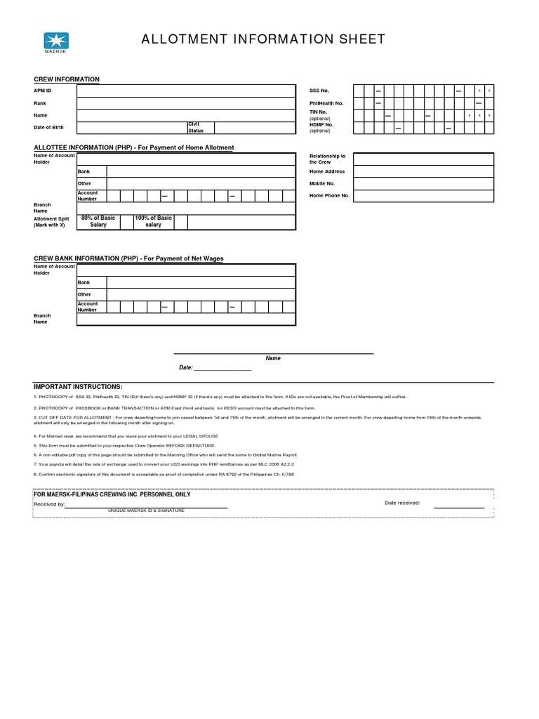 Allotment Information Sheet | PDF | Banks | Financial Services