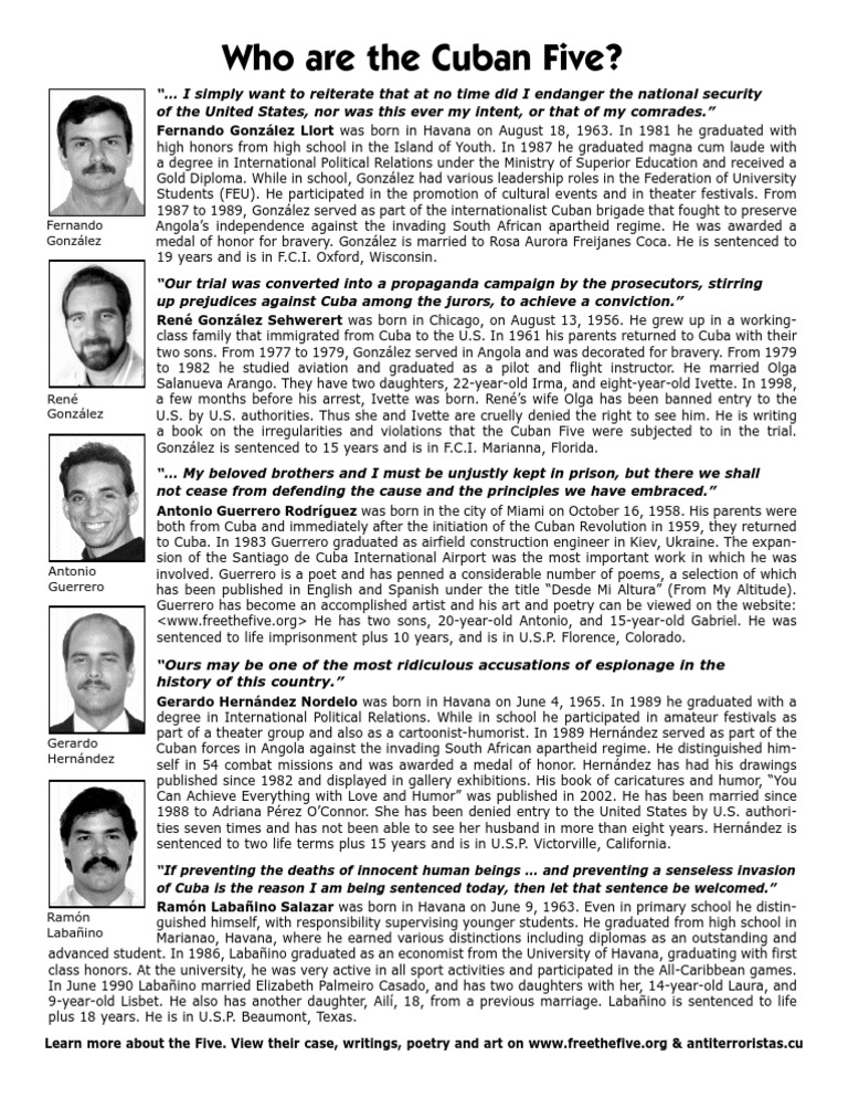 Who Are The Cuban Five | PDF