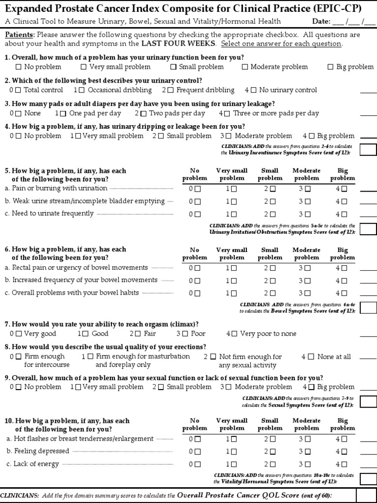 Epic CP | PDF | Urinary Incontinence | Medical Specialties