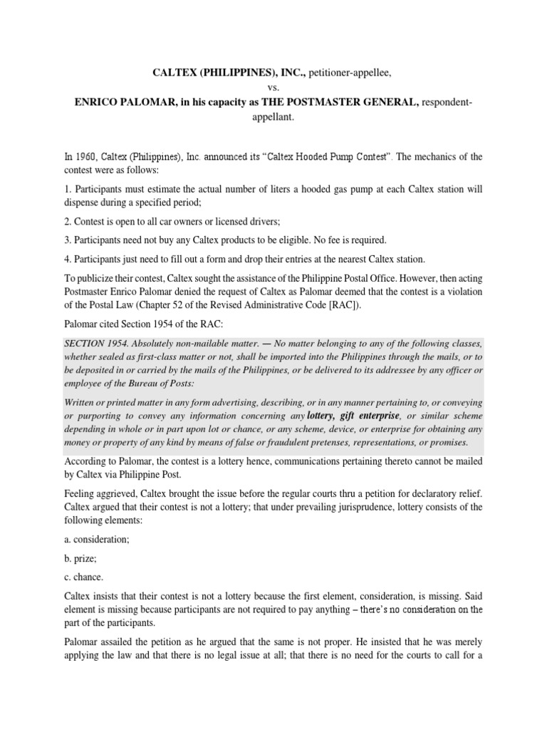 CALTEX (PHILIPPINES), INC., Petitioner-Appellee,: vs. Appellant | PDF | Standing (Law) | Annulment