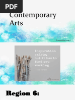 Region VIII Contemporary Arts | PDF | Performing Arts | Dances