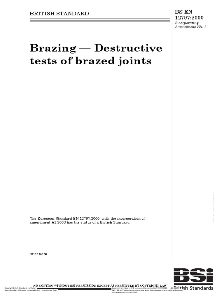 BS en 12797 PDF | PDF | Fracture | Nature