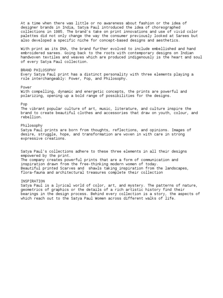Satya Paul | PDF