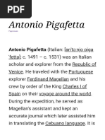Books of Antonio Pigafetta | PDF | Exploration | Age Of Discovery