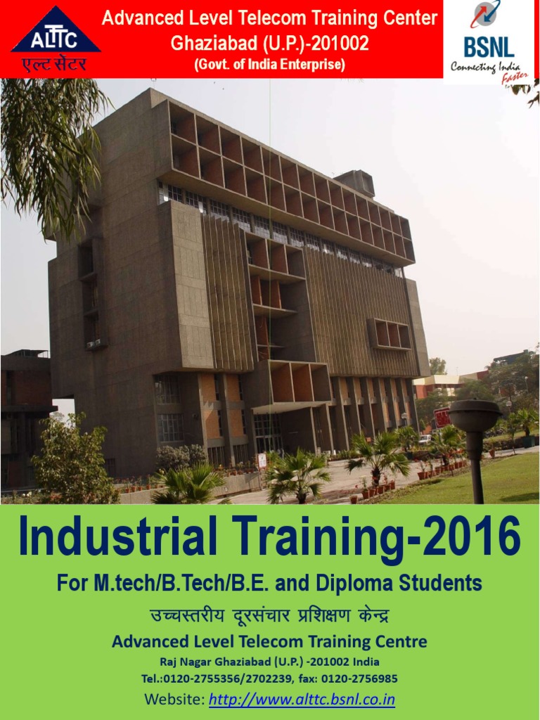Overview of the Advanced Level Telecom Training Centre (ALTTC) in ...