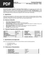 Technical Data Sheet - BOSTIK Rugby Original | PDF | Adhesive | Materials