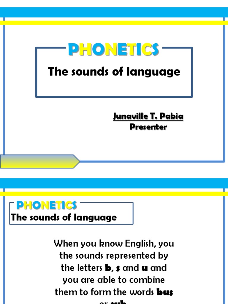 Phonetics | Download Free PDF | Phonetics | Speech