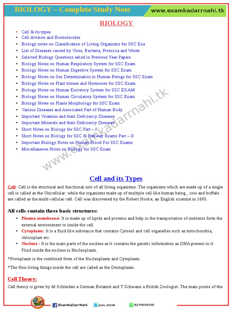 Biology Document | PDF | Digestion | Cellular Respiration