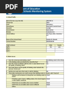 DepEd WiNS Program Validation | PDF | Sanitation | Wash