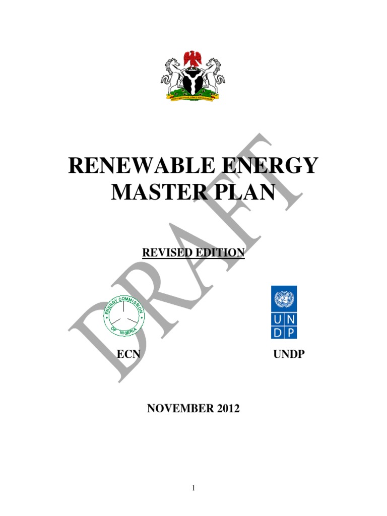 Renewable Energy Master Plan: Revised Edition | PDF | Renewable Energy ...
