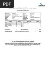 Salary Slip Format Without PF and ESI | PDF | Career & Growth